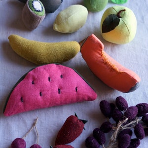 Play Food Set, Fruits - Etsy
