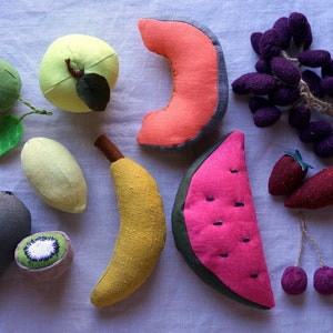 Play Food Set, Fruits - Etsy