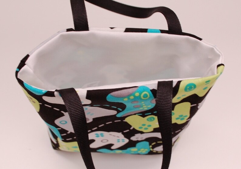 Video Game Fabric Gift Bag, Game Controllers on Black or Pink - Etsy UK