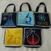 Set of 15 Science Fabric Gift Bags, Science Party Favor Bags, Chemistry ...