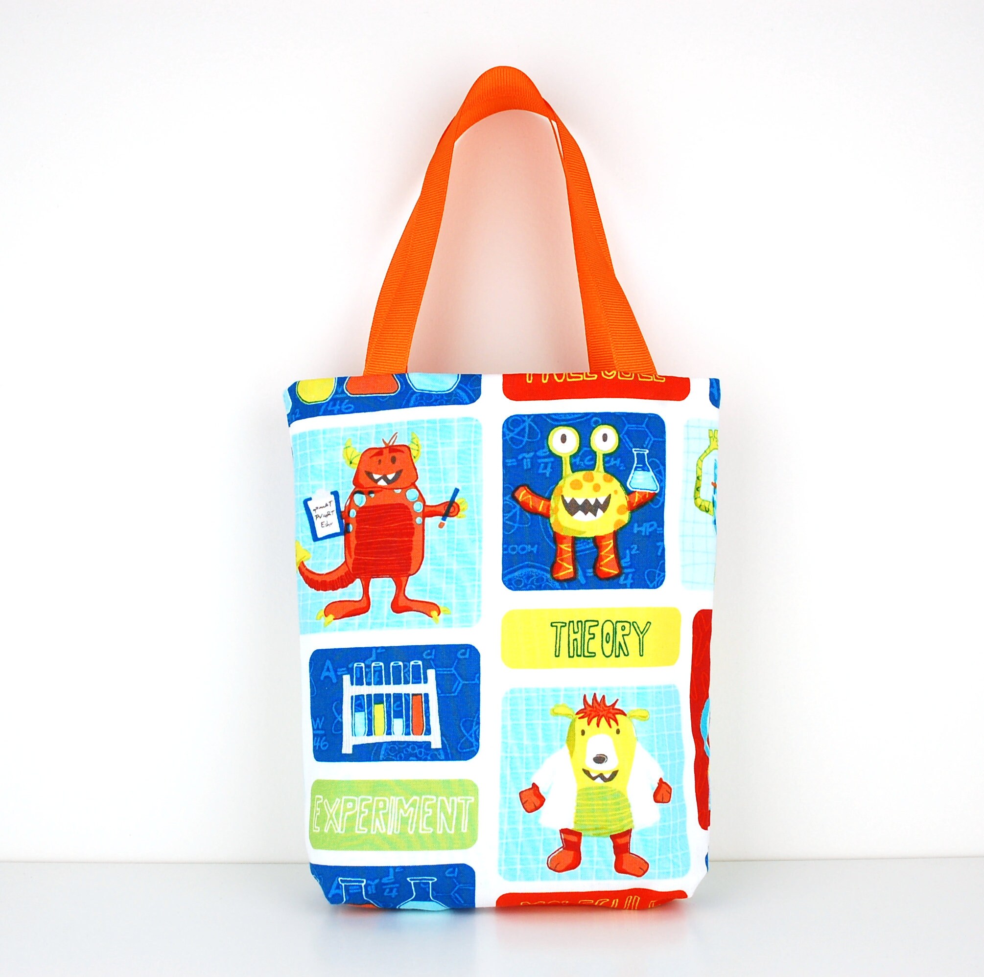 Science Fabric Gift Bag, Mad Science Party Favor, Choose From 5 ...