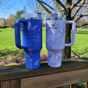 Butterfly Stanley, FREE Keychain,dragonfly Stanley, Engraved 40 Oz ...