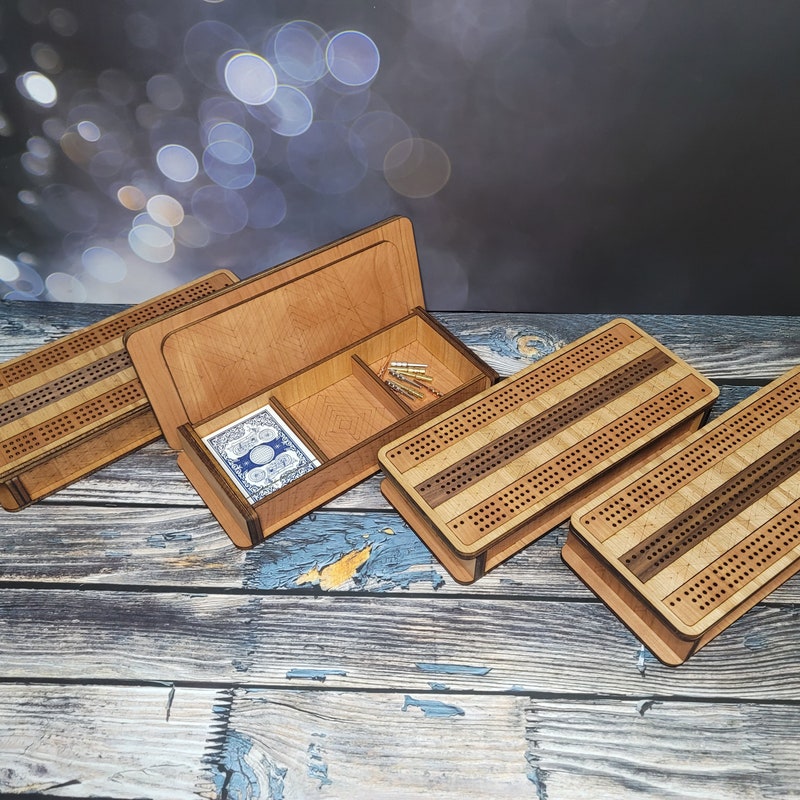 Cribbage Board Table - Etsy