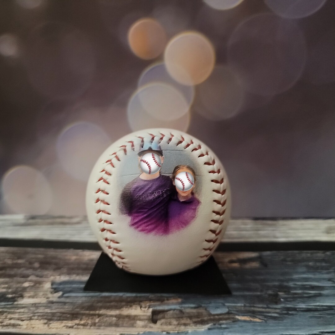 Personalized Photo Baseball - Ideal Coach's Gift or Father's Day ...
