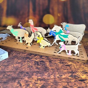 Barnyard Dinner Dash, Horse Race Game, Family Game Night, Family ...