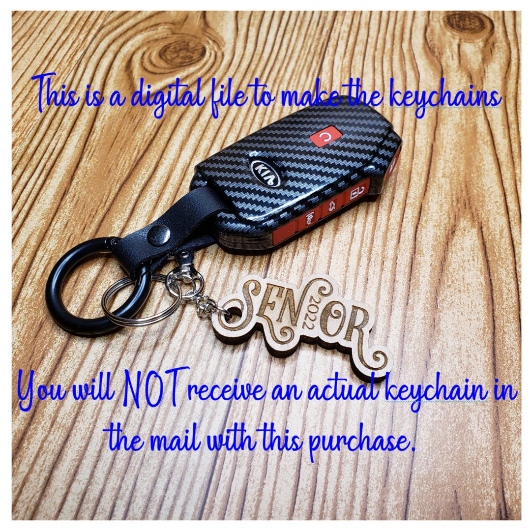 Class of 2022 Senior Keychain Digital Files Class of 2022 - Etsy