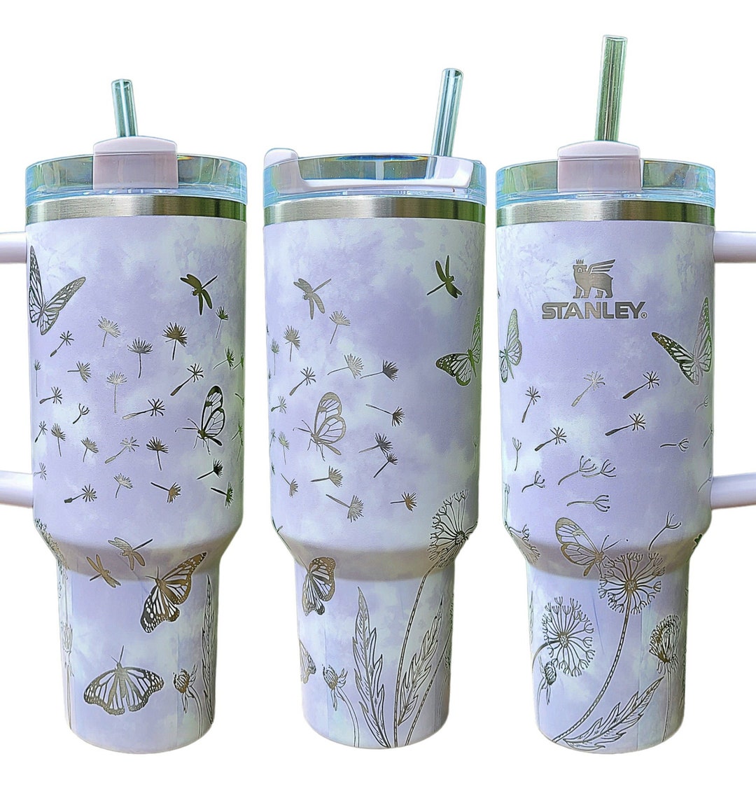 Butterfly Stanley, FREE Keychain,dragonfly Stanley, Engraved 40 Oz ...