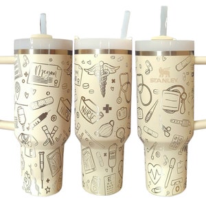 Nurse Stanley, Nursing Engraving, Nurse Tumbler, Hospital, Nurse Themed ...