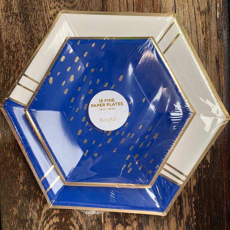 Square Paper Plates - Etsy