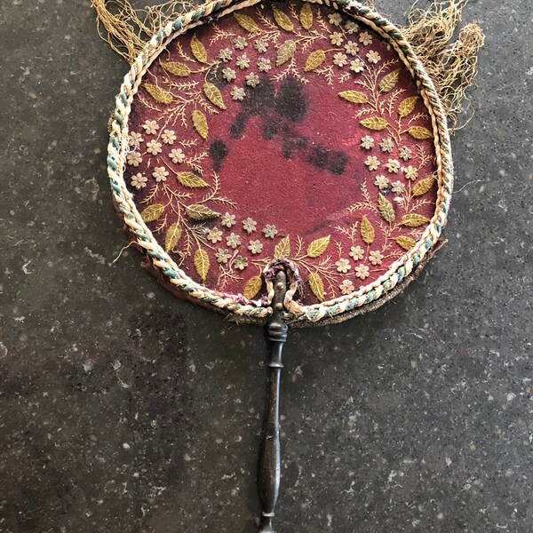 Hand Fan Embroidery - Etsy
