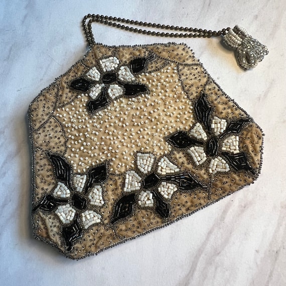 1920s Beaded Bag Antique Beaded Purse Antique Evening… - Gem