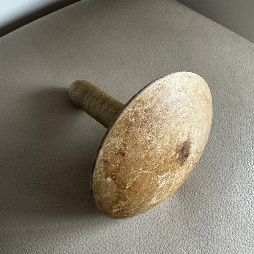 Antique Darning Mushroom Wooden Darning Mushroom 1920s Sewing Tool ...