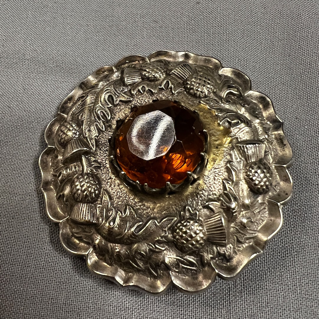 Antique Kilt Pin Antique Plaid Pin Antique Scottish Brooch Victorian ...