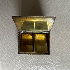 Stamp Box Stamp Holder Antique Stamp Box Antique Copper Stamp Box ...