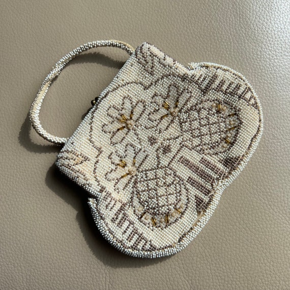 1920s Beaded Bag Antique Beaded Bag Beaded Handbag Opalescent - Etsy