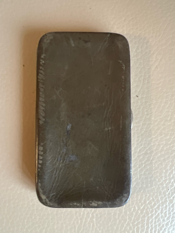 Antique Card Case Victorian Calling Card Case Brown L… - Gem