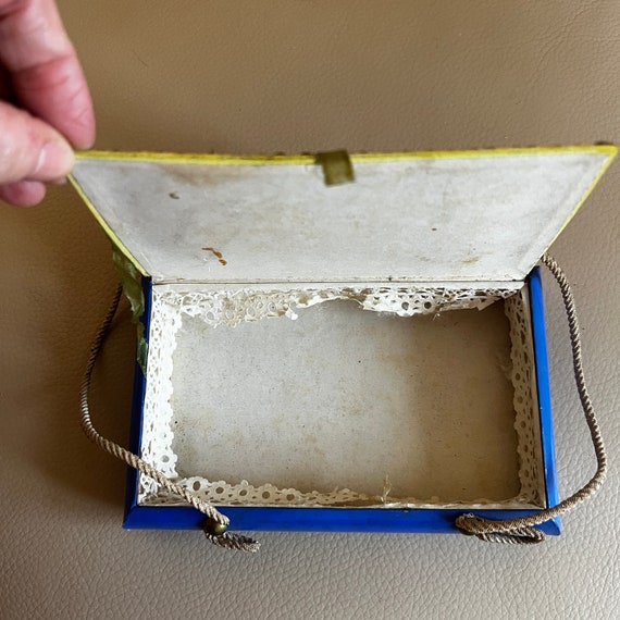 Antique Decoupage Chocolate Box: Victorian Jewelry Tr… - Gem