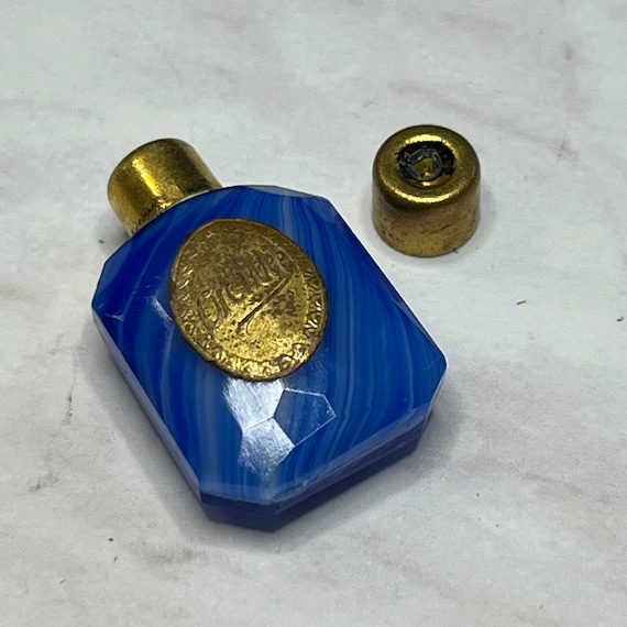 Antique Miniature Perfume Bottle in Case and Antique … - Gem