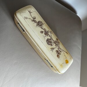 1940s Pencil Box Vintage Celluloid Box 1930s Vintage Stationery Box ...