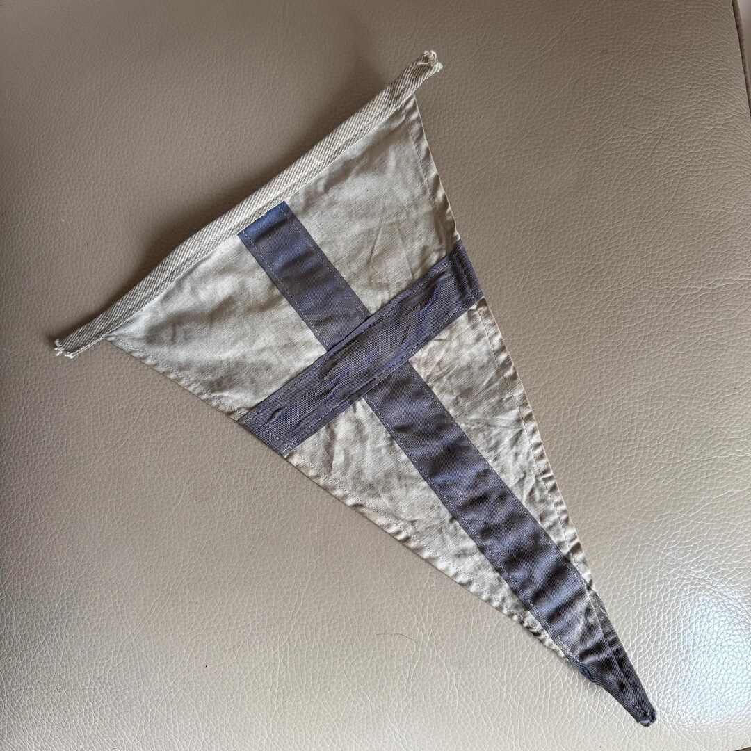Vintage Boat Pennant Finland Pennant Vintage Flag Vintage Finland Flag ...