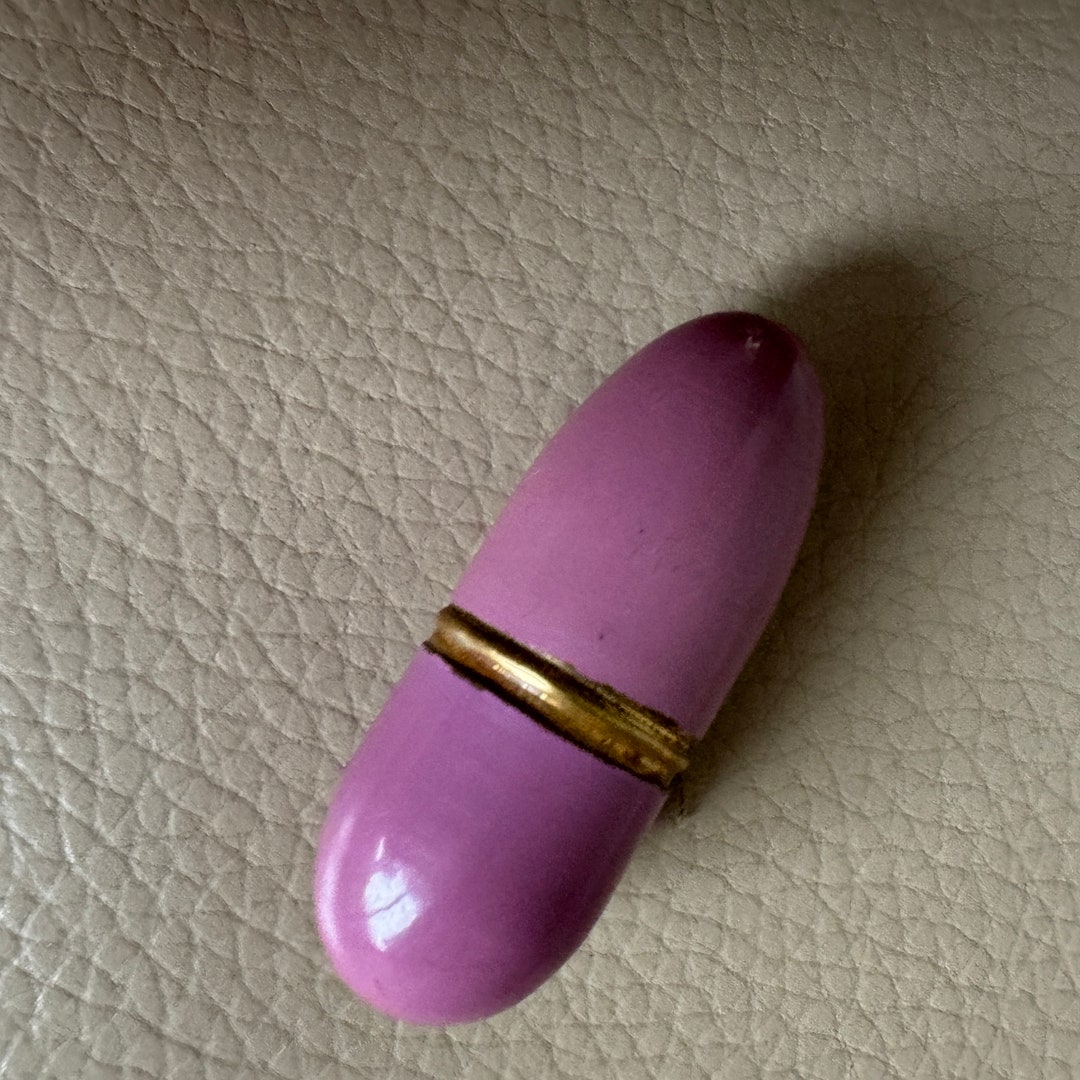 Antique Sewing Case Vintage Sewing Set Enamel Sewing Case Thread Case ...