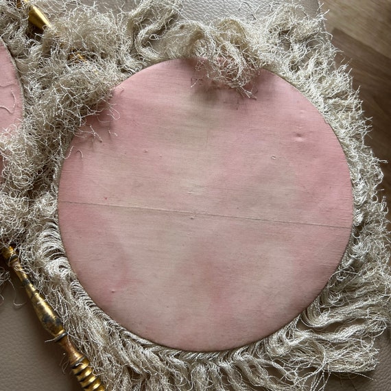 Antique Pair Face Screens Beaded Face Screens Victori… - Gem