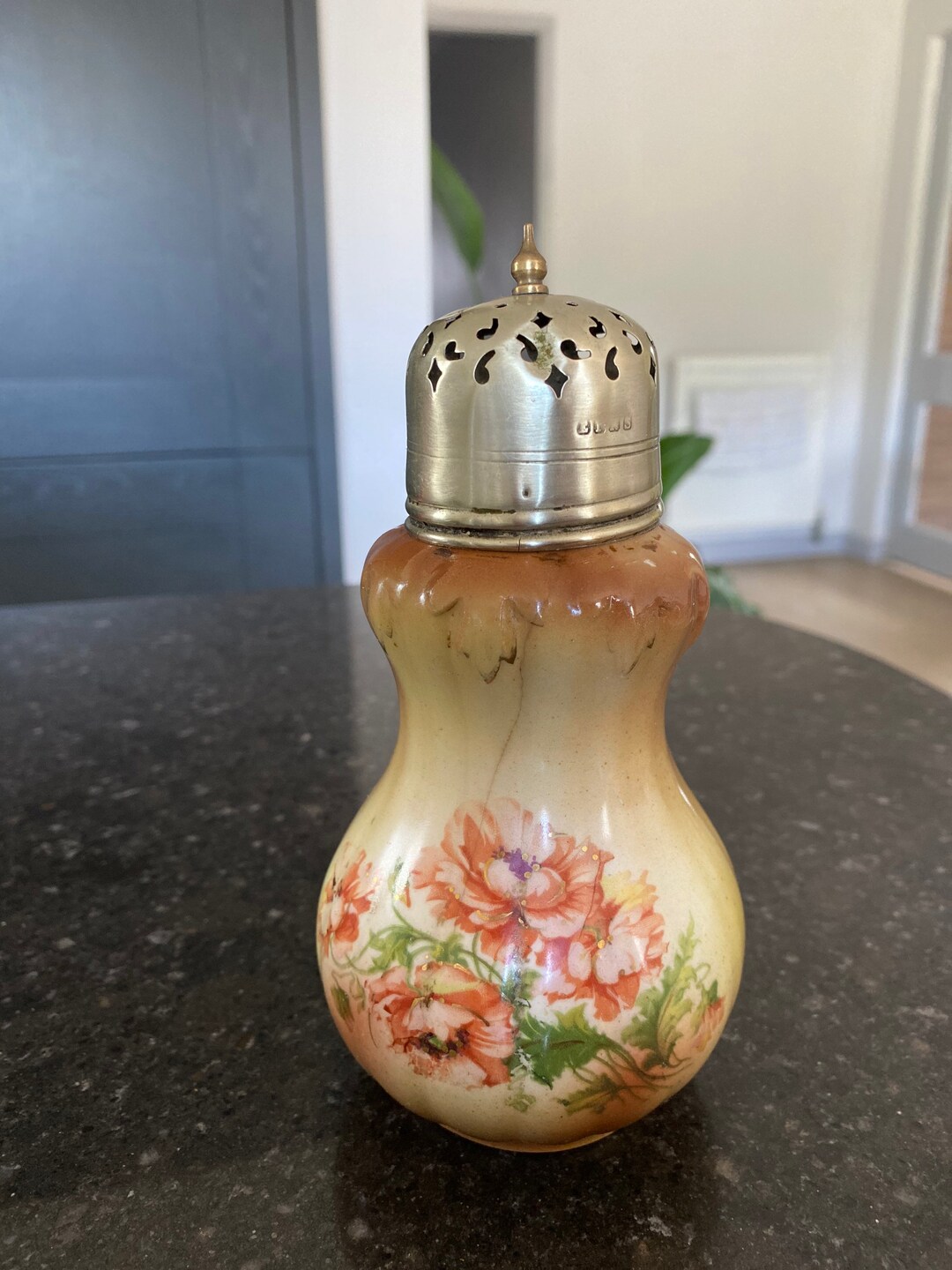 Antique Sugar Sifter Sugar Caster Sugar Shaker Antique Pottery ...