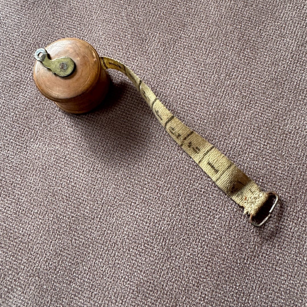 Antique Tape Measure Antique French Tape Measure Antique Sewing Tool ...
