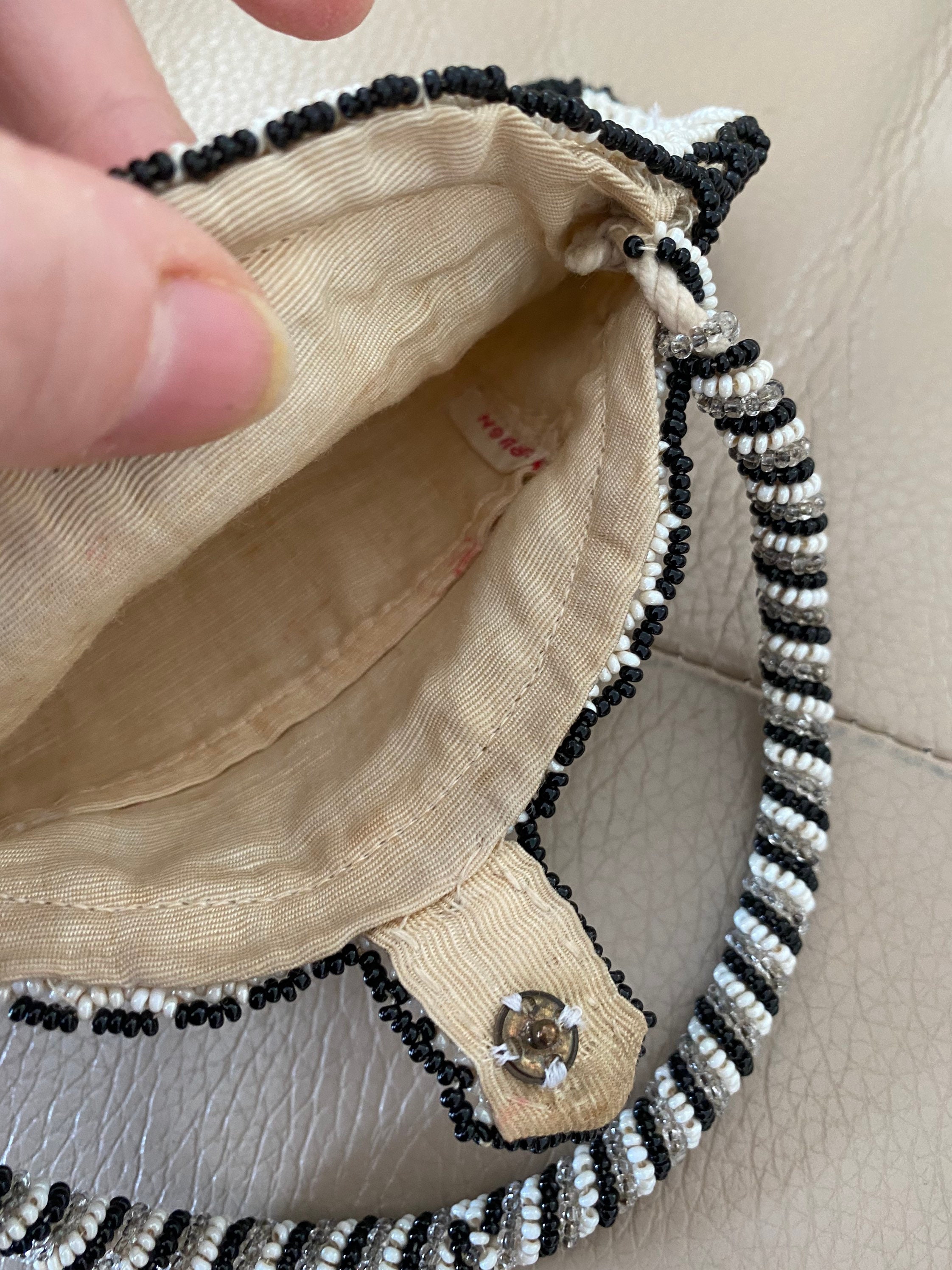 1920s Beaded Bag Antique Beaded Bag Beaded Handbag Opalescent | Etsy