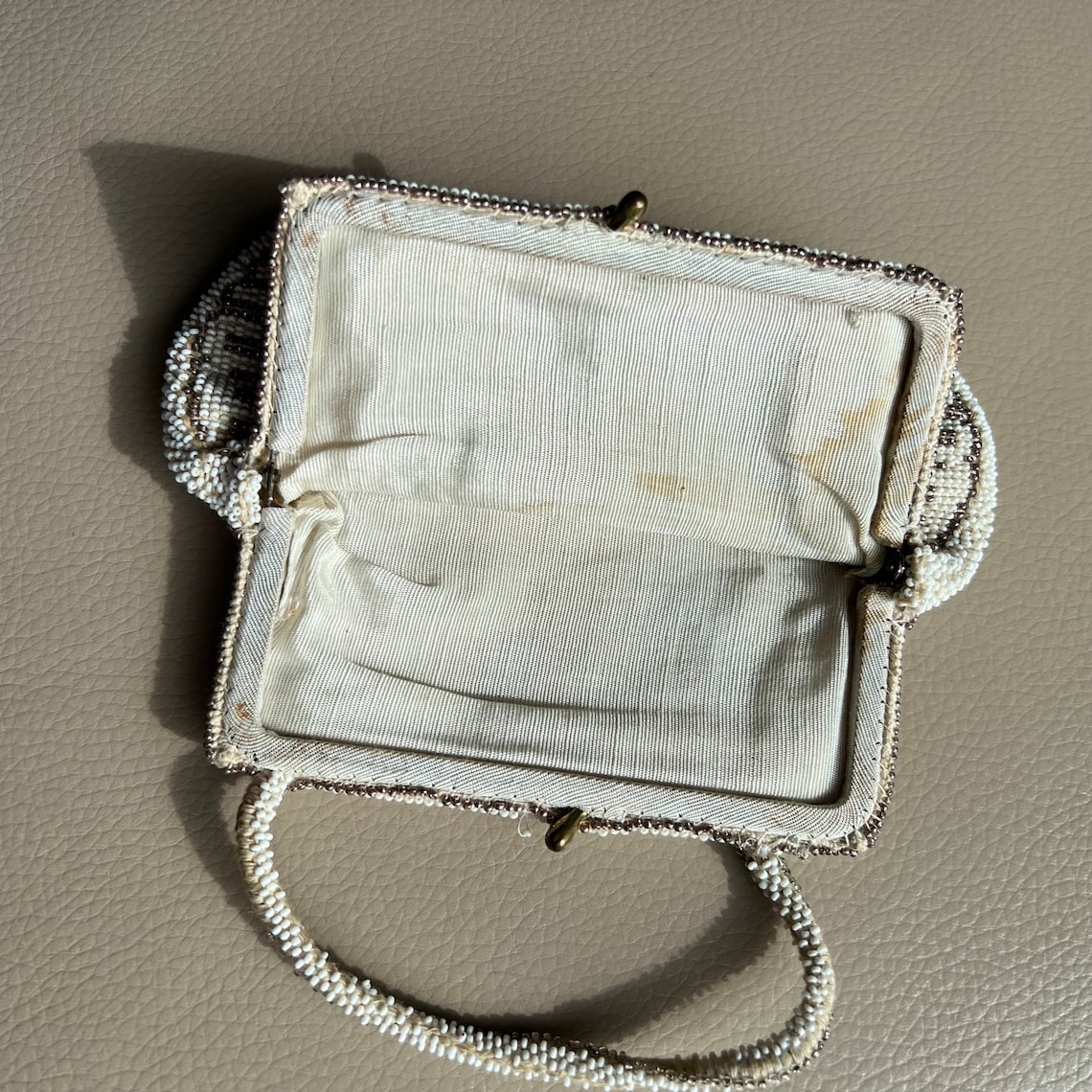 1920s Beaded Bag Antique Beaded Bag Beaded Handbag Opalescent - Etsy