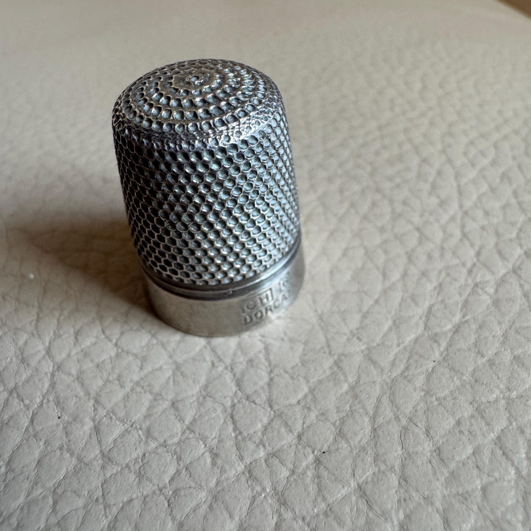 Charles Horner Thimble Dorcas Charles Horner Thimble Antique Thimble ...