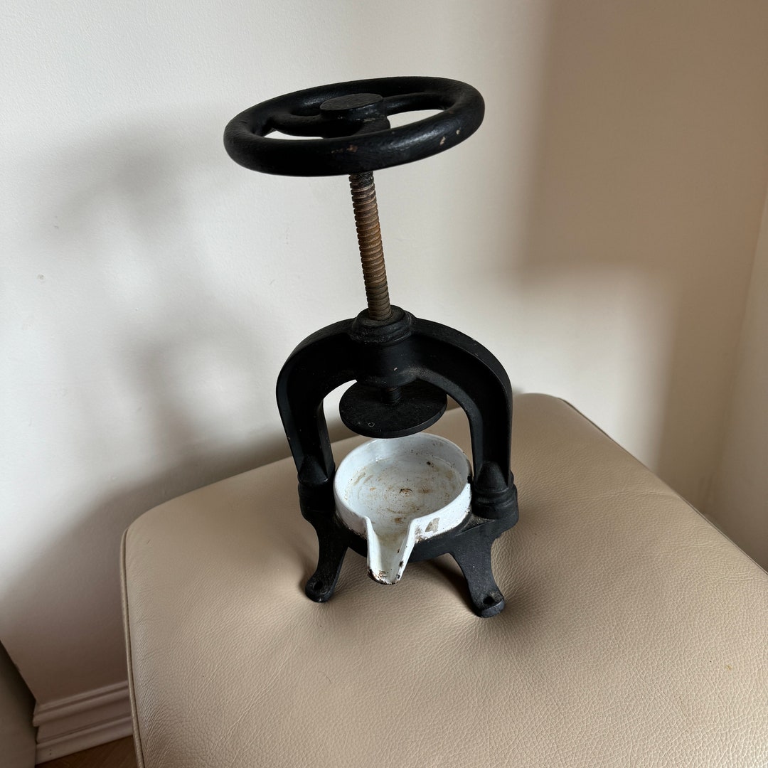Antique French Duck Press Antique Nut Press Food Press Cheese Press ...