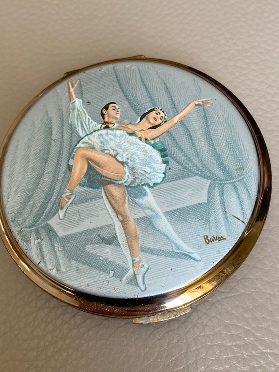 Vintage Stratton Powder Compact: Baron Ballet Enamel,… - Gem