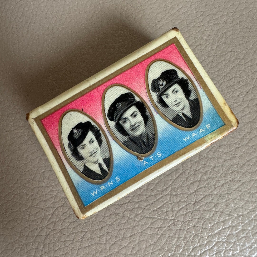 WW2 Matchbox Holder Vintage Vesta Military Matchbox Holder 1940s ...