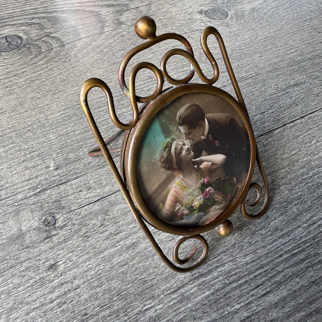 Antique Miniature Frame Antique Picture Frame Antique Photo Frame Antique Brass Photo Frame ...