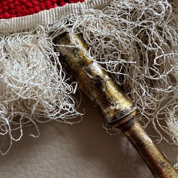 Antique Pair Face Screens Beaded Face Screens Victori… - Gem