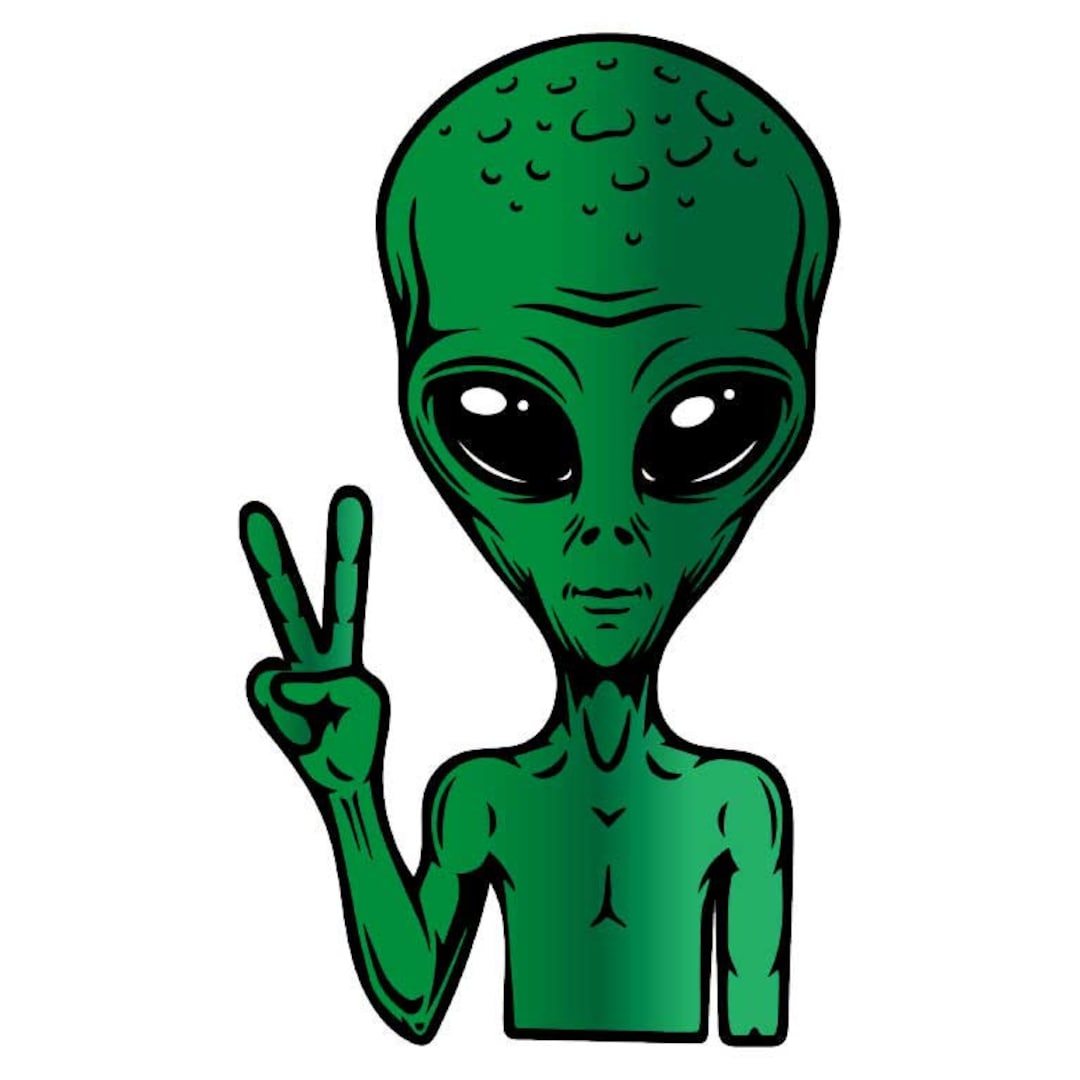 Alien Stickers/martian Decals/roswell Stickers/x-files Decals/alien ...