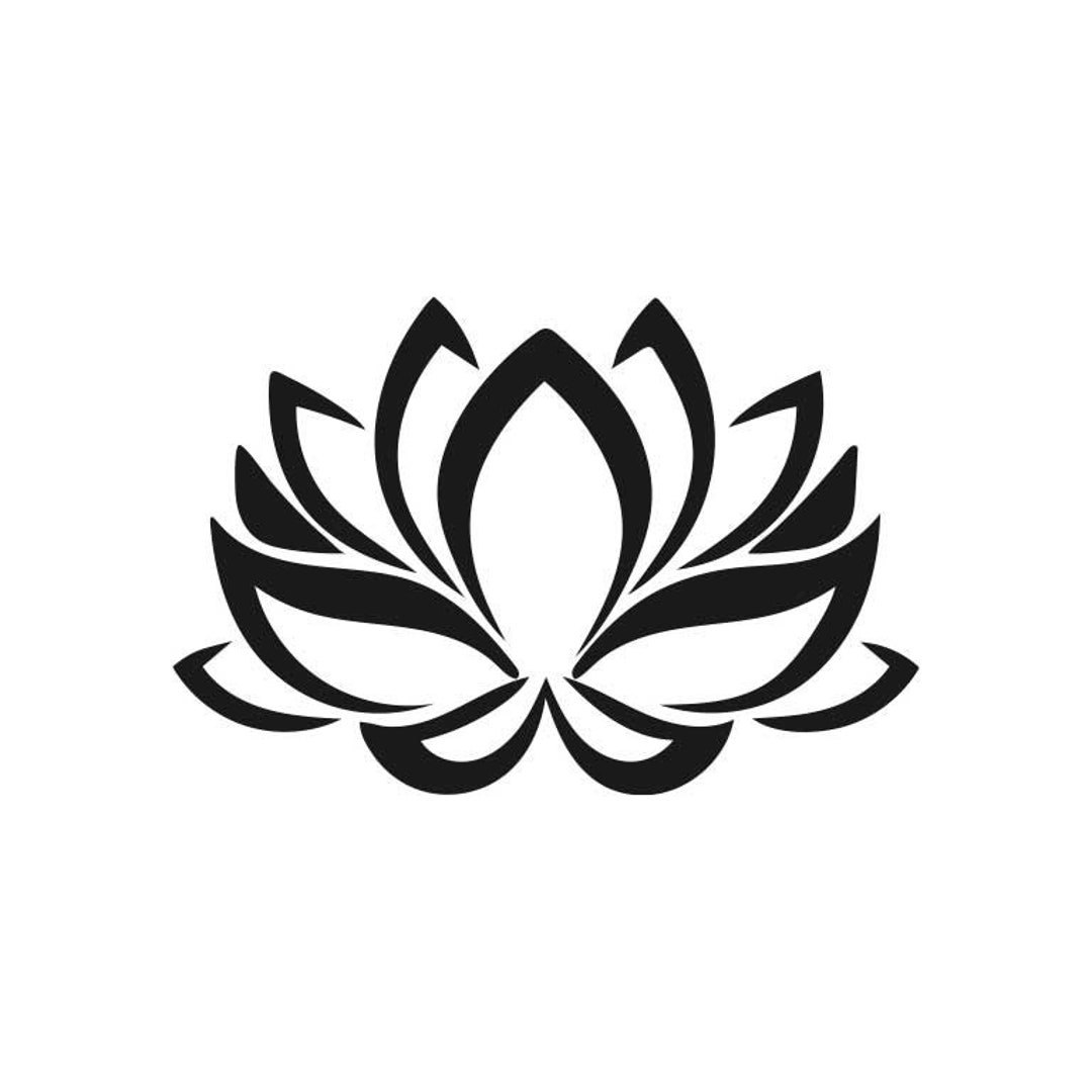 Lotus Flower Vinyl Sticker Decals/vinyl Stickers/window Decals/laptop ...