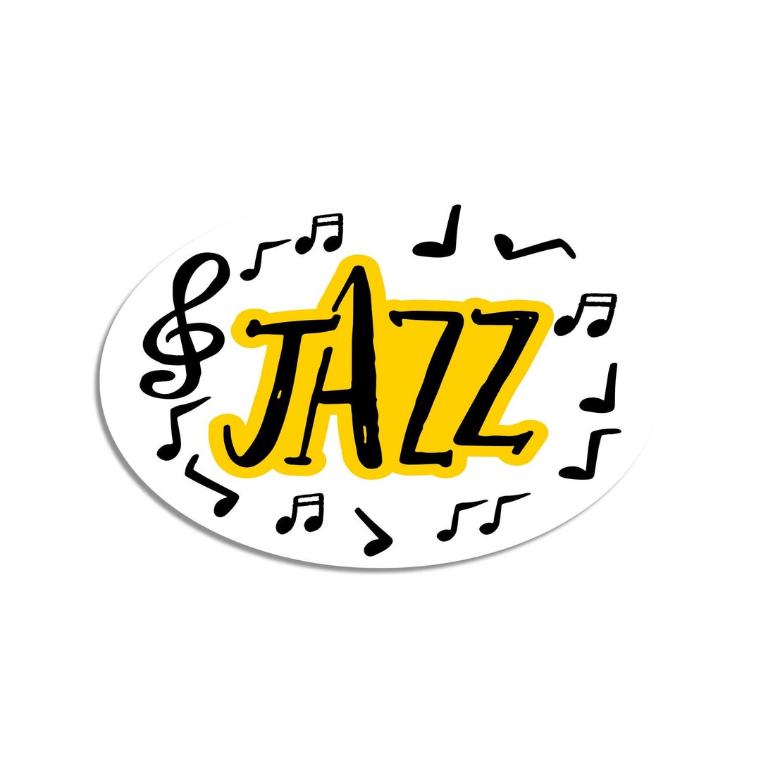 Jazz Music Stickers/jazz Decals/music Lover Stickers/music Stickers ...