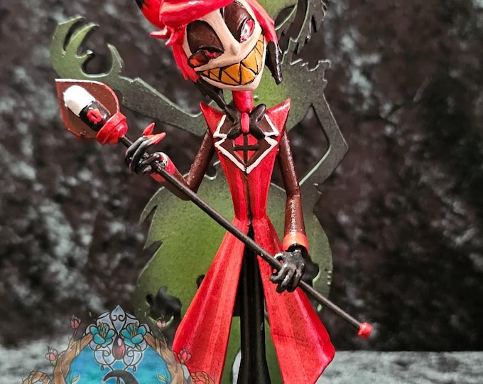 Alastor the Radio Demon. Fanart Figure Based on the Character From ...