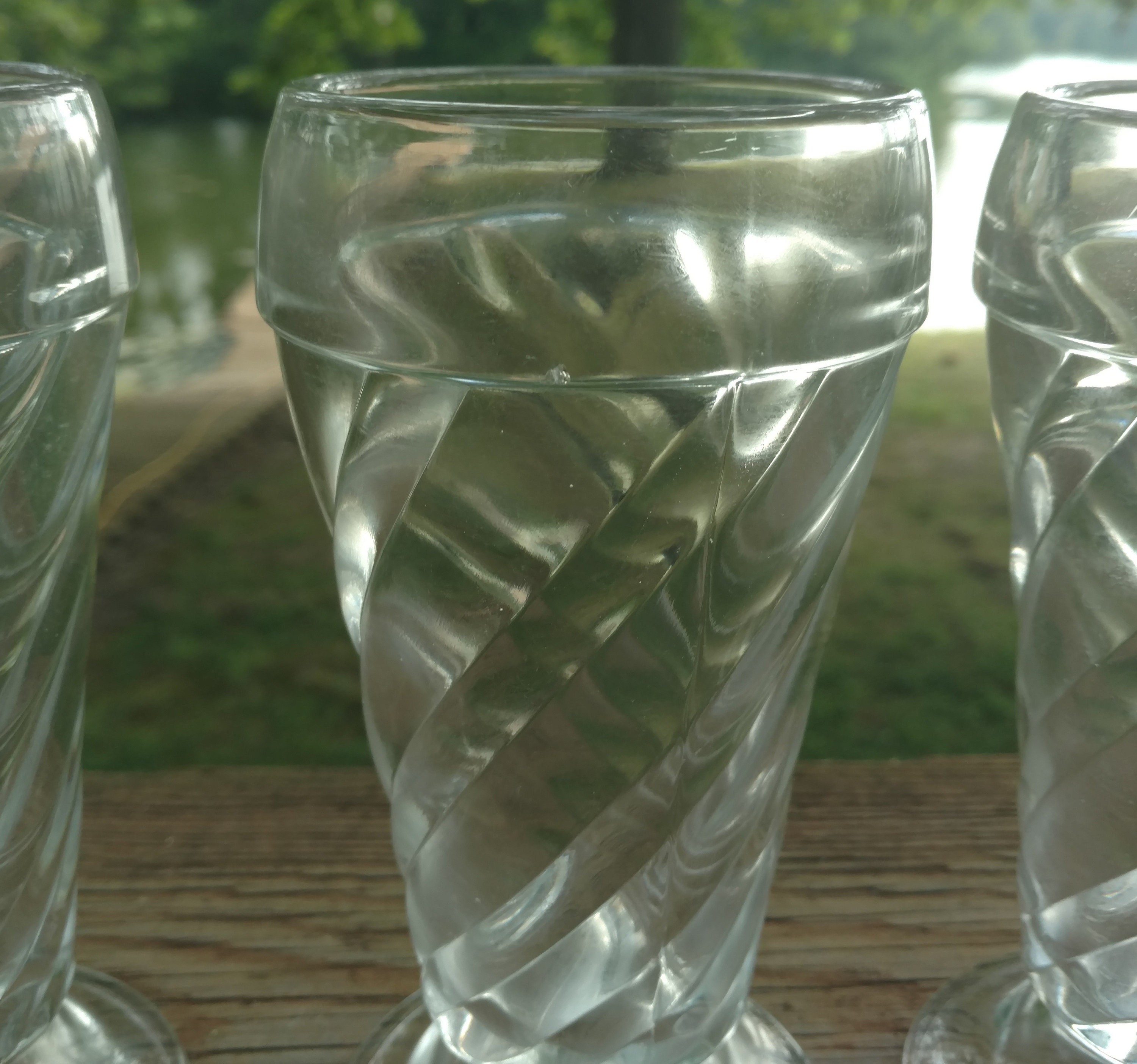 Trio Vintage Old Fashioned Parfait/ice Cream Sundae/float | Etsy