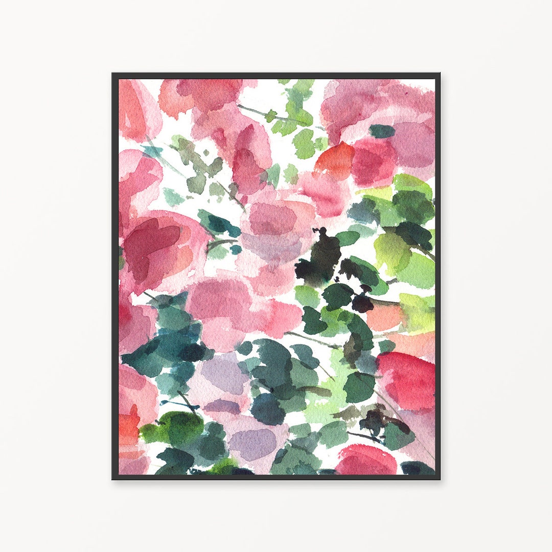 Printable Abstract Art Printable Watercolor Abstract Wall - Etsy