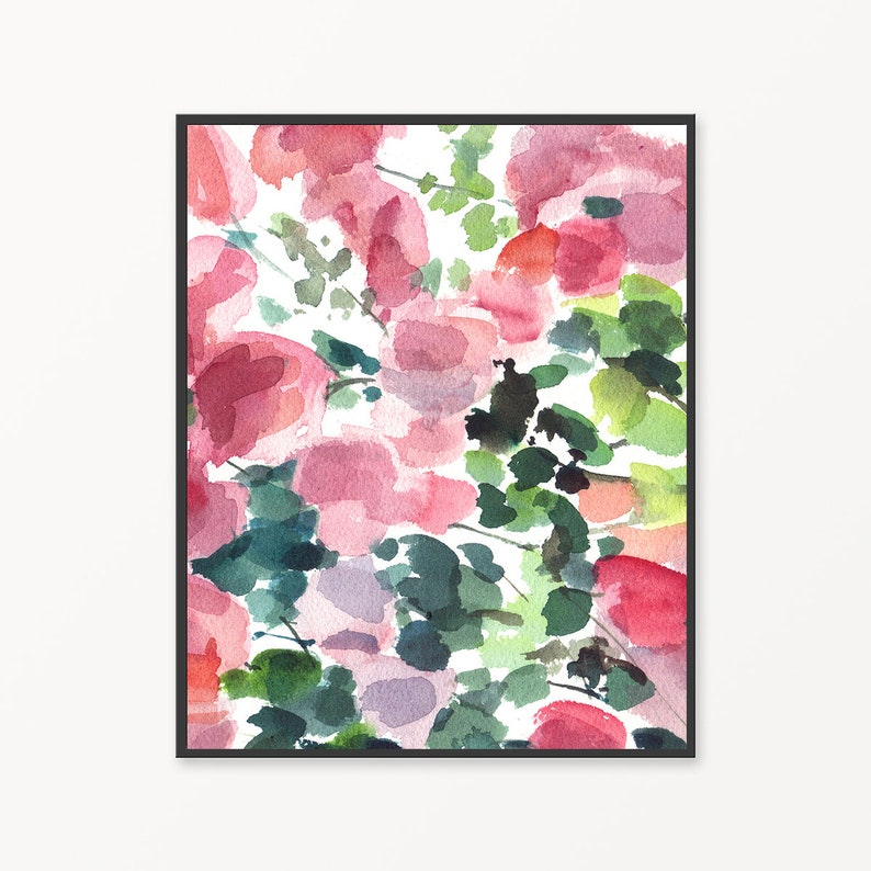 Printable Abstract Art Printable Watercolor Abstract Wall - Etsy