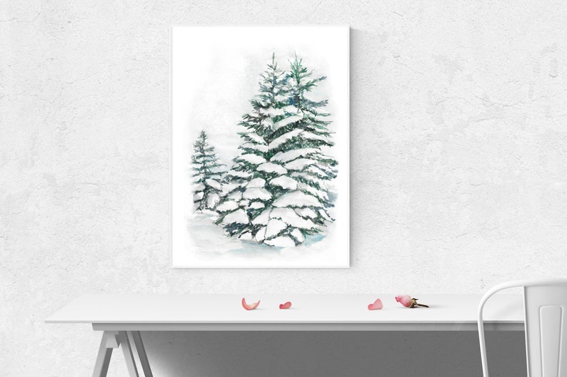 Christmas Printable Set of 6 Christmas Prints Christmas Wall - Etsy