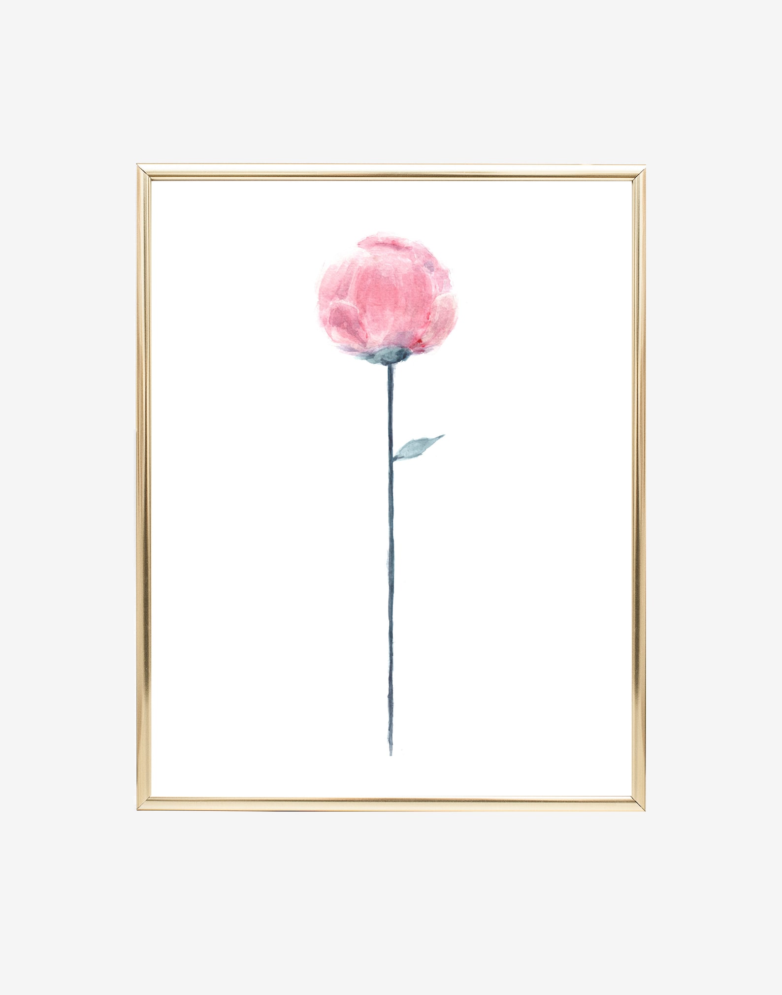 Peonies Wall Art Set Pink Peonies Wall Art Set of 2 Peony | Etsy