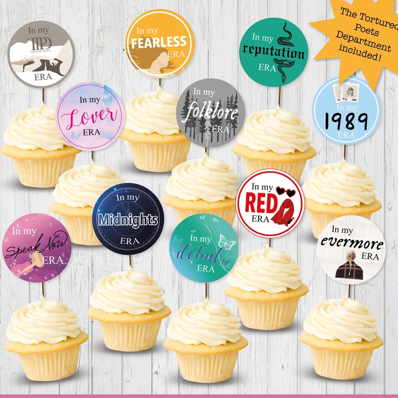 Eras Tour Cake Topper - Etsy