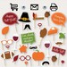 Fall Party Printable Photo Booth Props Fall Party Fall Photobooth Props ...