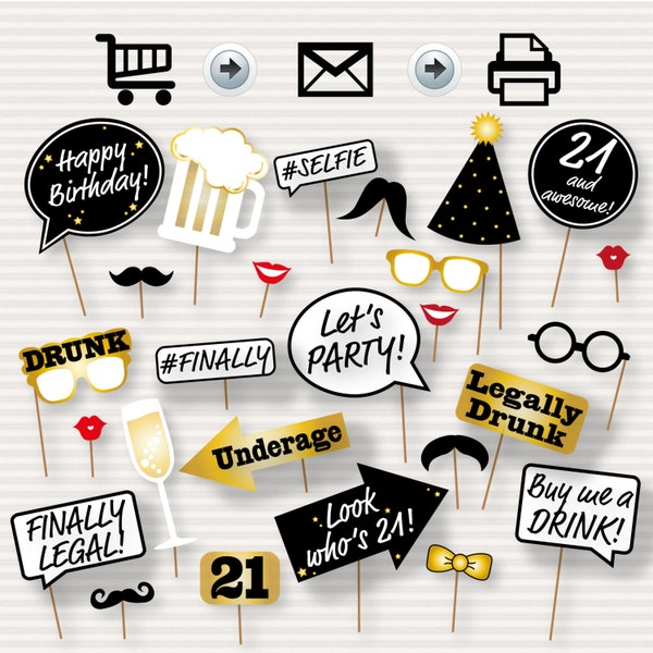 Birthday Props - Etsy