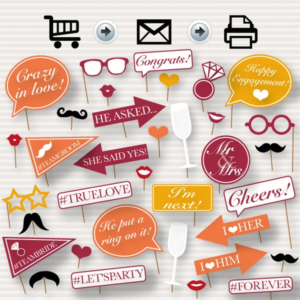 Engagement Props - Etsy