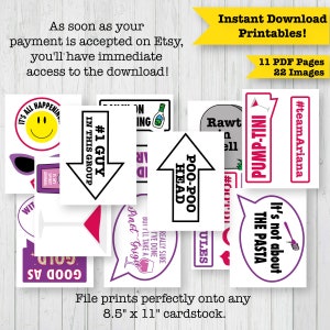 VPR Photo Booth Printable Props , Vanderpump Rules Party, Vanderpump ...